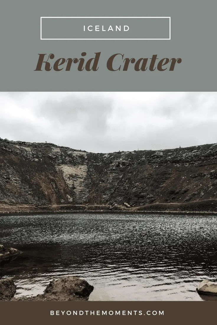 Kerid Crater in Iceland