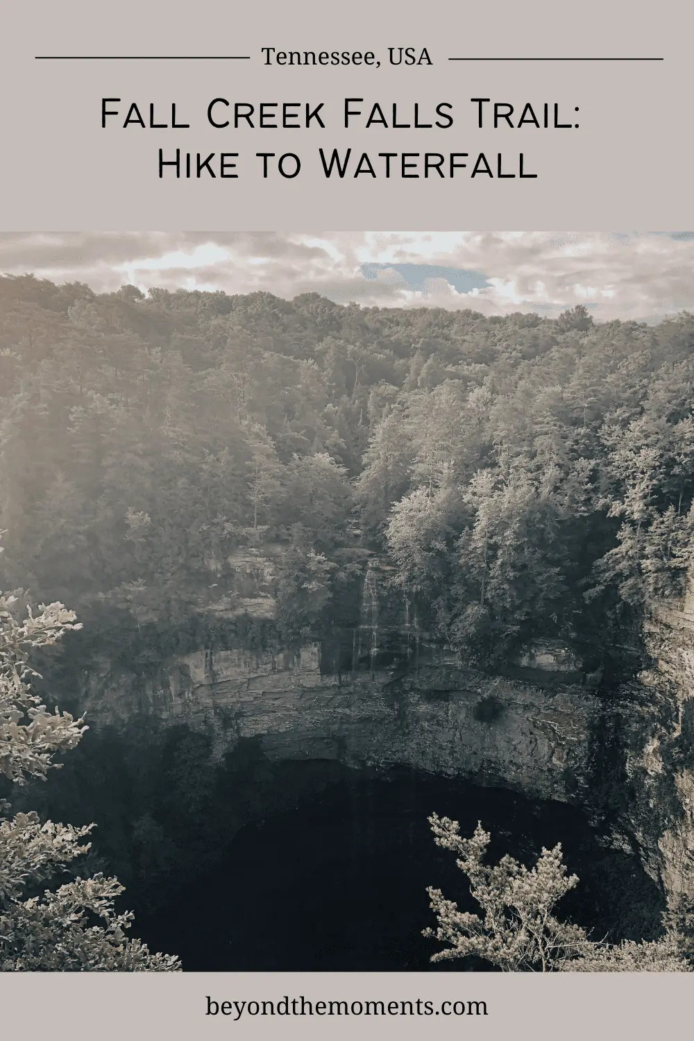 Hike to Fall Creek Falls Along Base of the Falls Trail